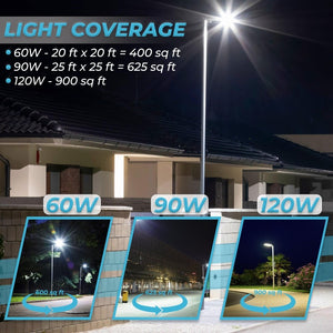 60W Solar Street Light (6000 Lumen) – Endurance Lights