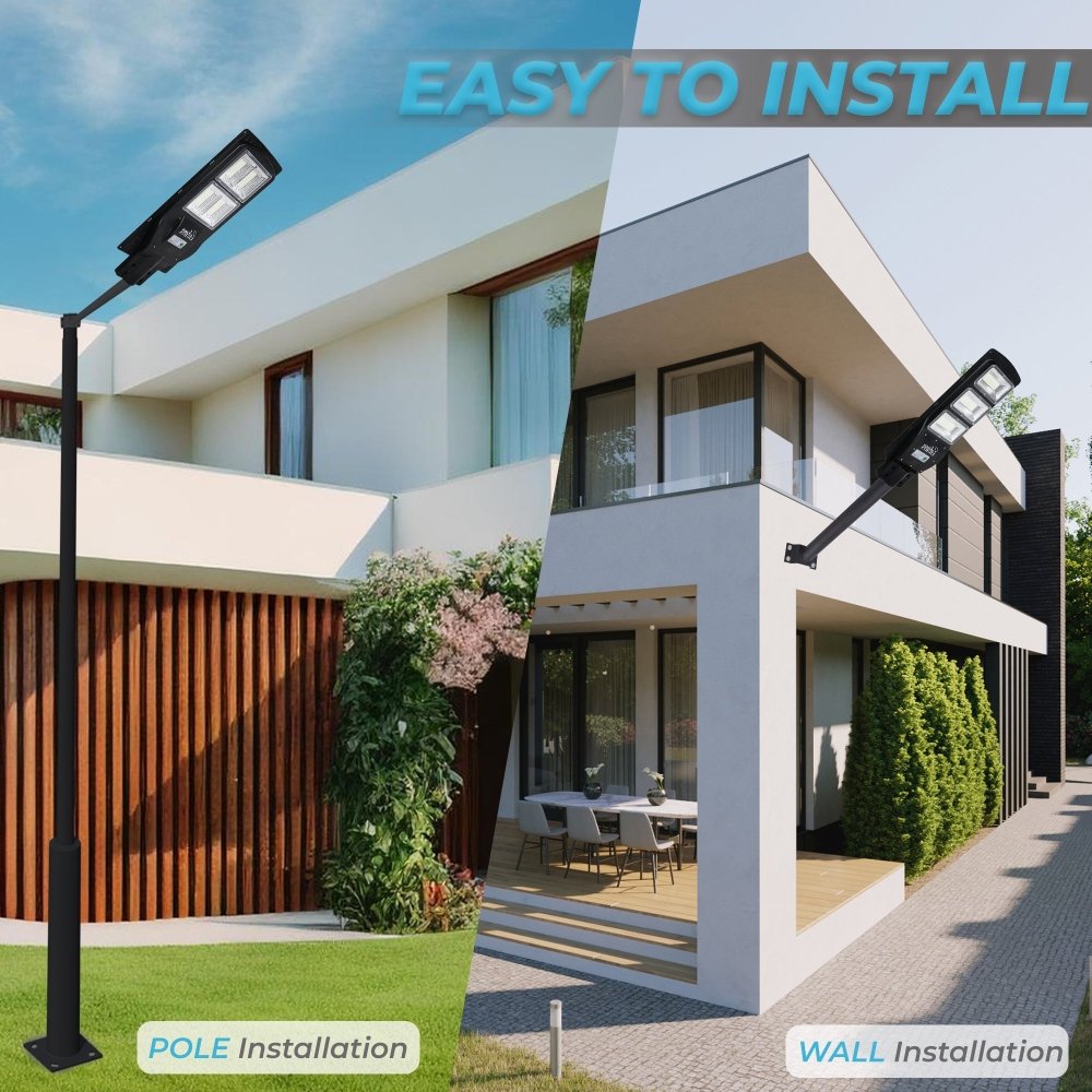 60W Solar Street Light (6000 Lumen) – Endurance Lights